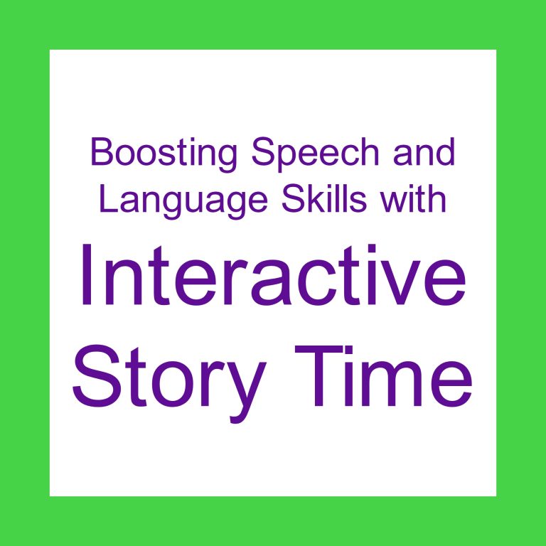 Interactive Story Time - Easy Ways To Boost Speech And Language Skills